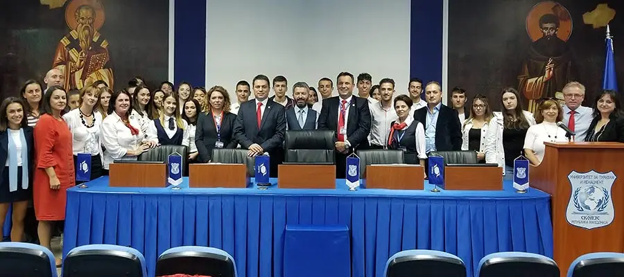 UTMS AND SUGS "LAZAR TANEV" - SKOPJE, JOINTLY CELEBRATE THE WORLD ...